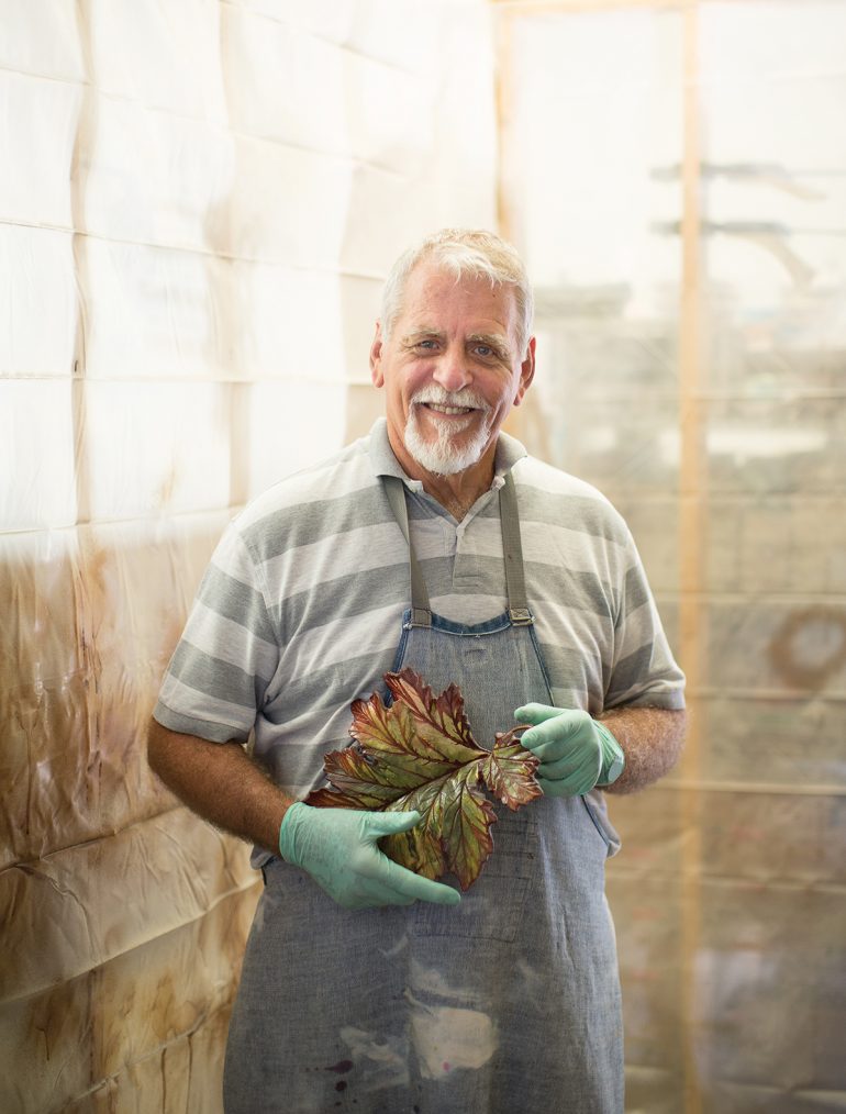 His True Grit is a Stone Composite That Dries Into Fine Art – Asheville ...