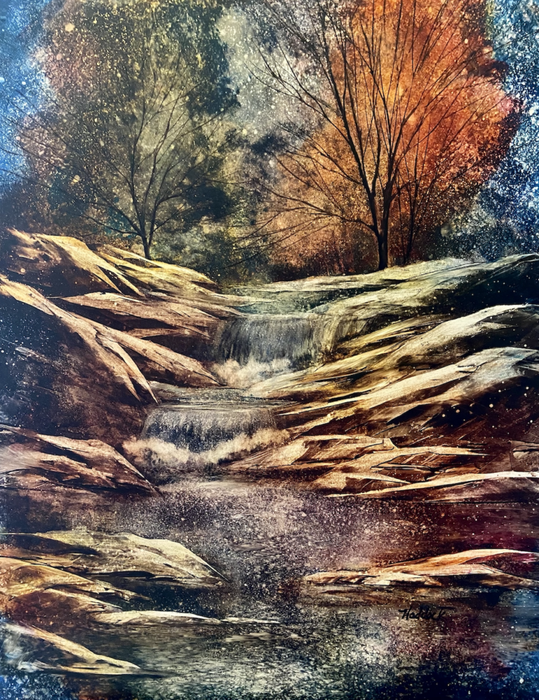 Painting Her Way Through Grief – Asheville Made